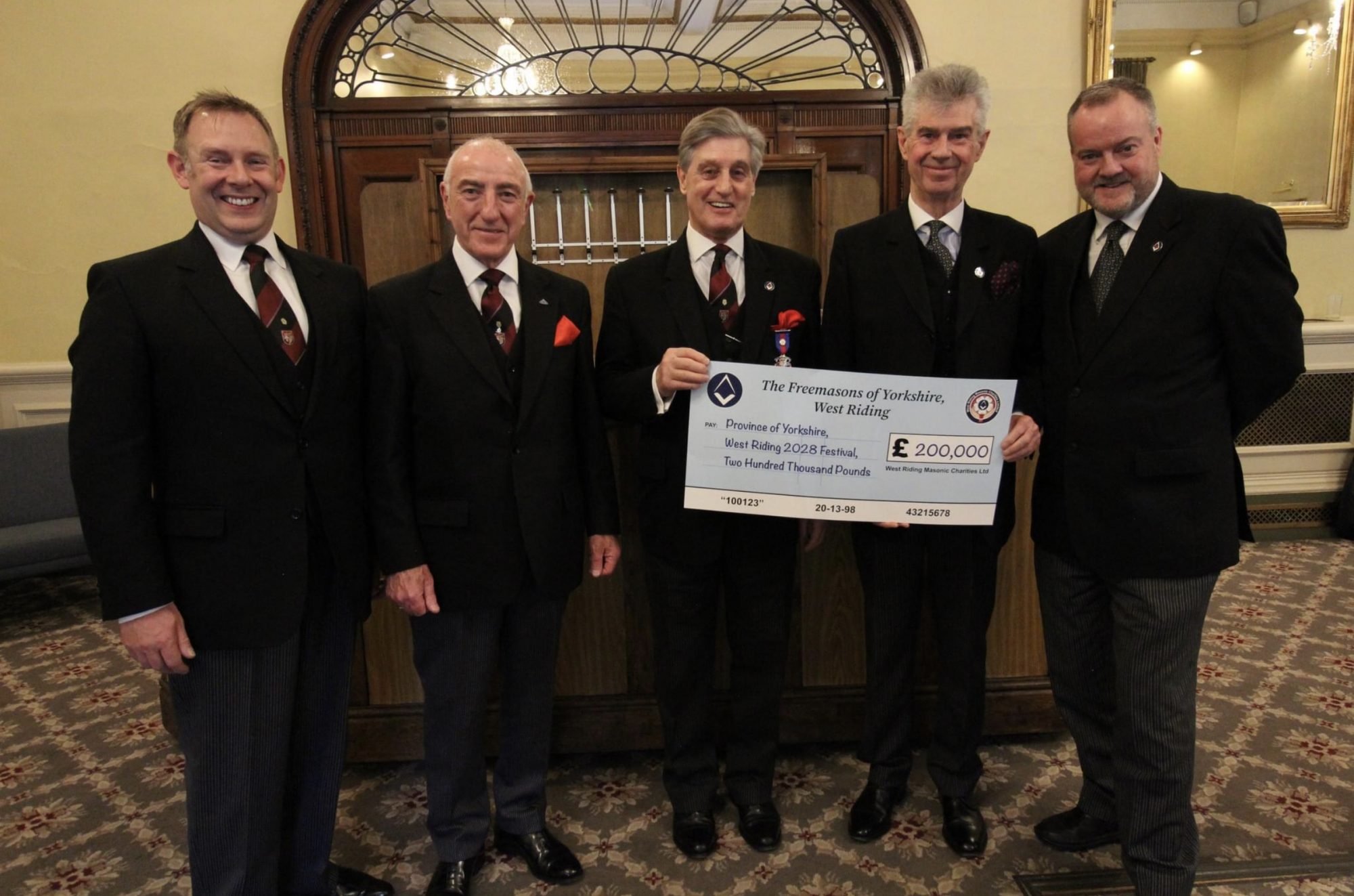 Major Donation to kickstart the 2028 Festival Appeal - West Riding ...